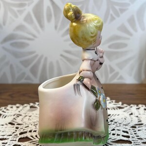 Vintage Inarco Girl Figurine Planter - 1962 - Etsy