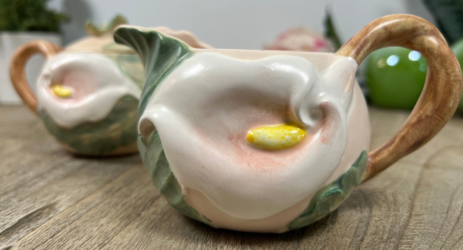 Fitz & Floyd Calla Lily Cream and Sugar Set - Etsy