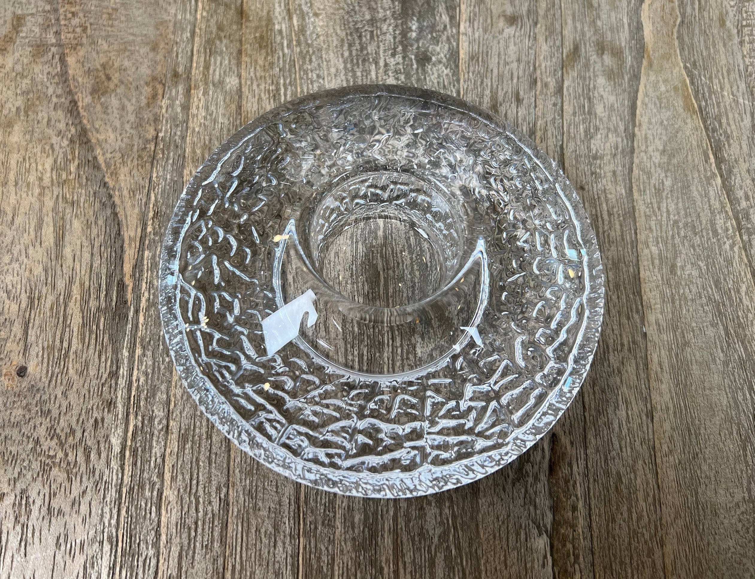 Orrefors Discus Candle Holder - Etsy