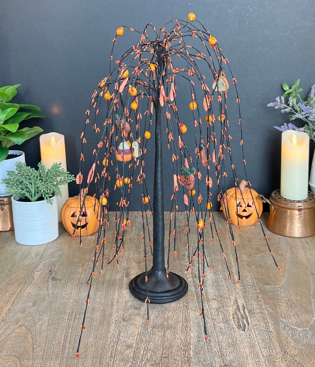 Halloween Weeping Willow Tree - Etsy