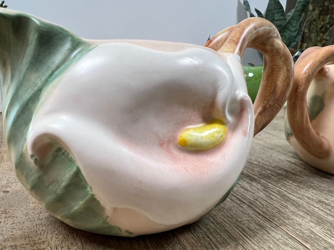Fitz & Floyd Calla Lily Cream and Sugar Set - Etsy