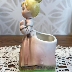Vintage Inarco Girl Figurine Planter - 1962 - Etsy