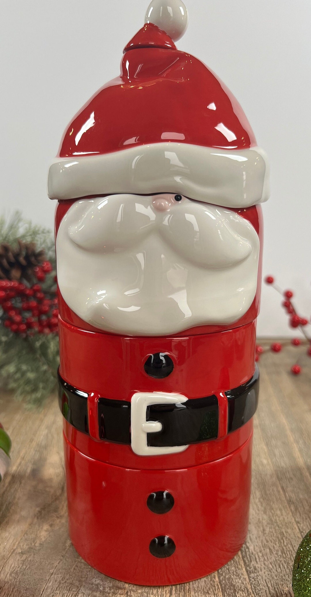 Dept 56 Stackable Santa Treat Storage - Etsy