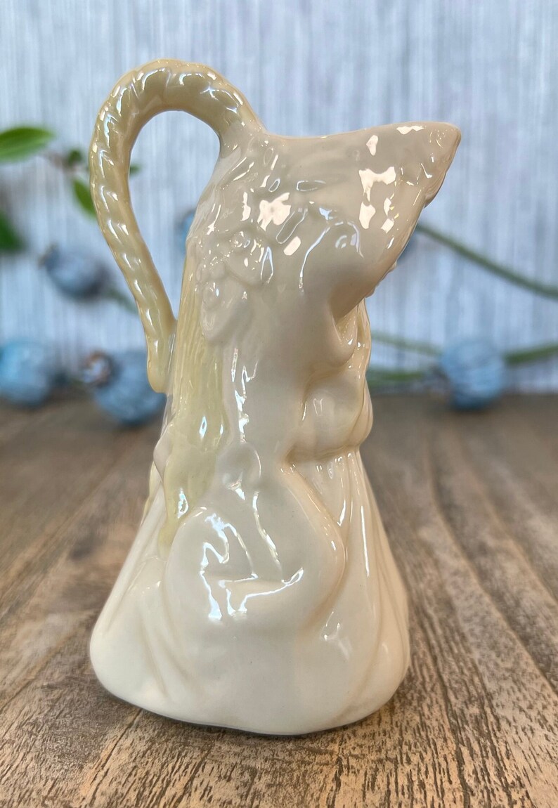 Belleek Undine Water Nyphme Maiden Porcelain Pitcher - Etsy