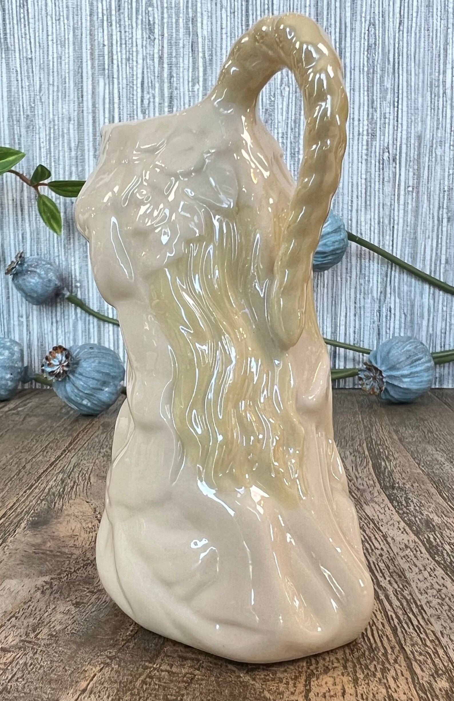 Belleek Undine Water Nyphme Maiden Porcelain Pitcher - Etsy