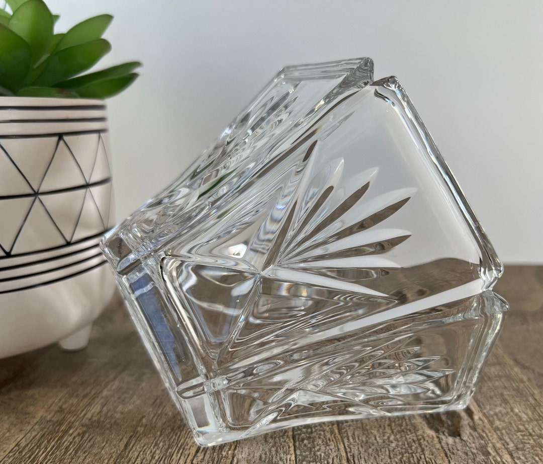 Gorham Lead Crystal Hexagonal Candy Dish - Etsy