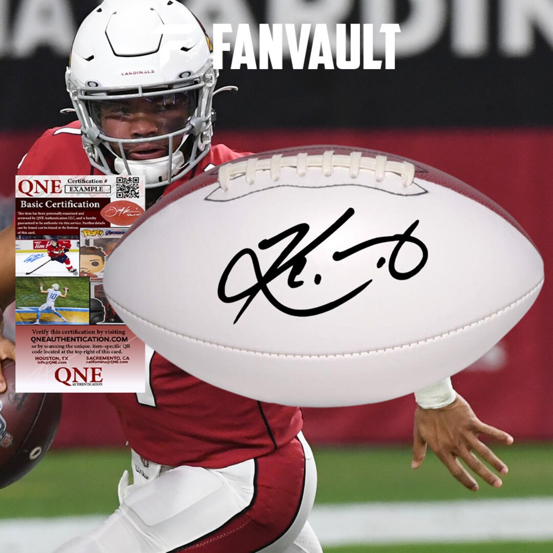 Kyler Murray Autographed Arizona Cardinals Football Certified ...