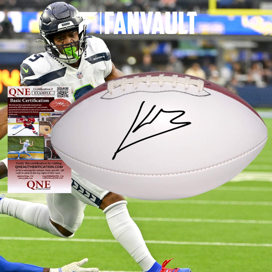 Kenneth Walker III Autographed Seattle Seahawks Football Certified ...