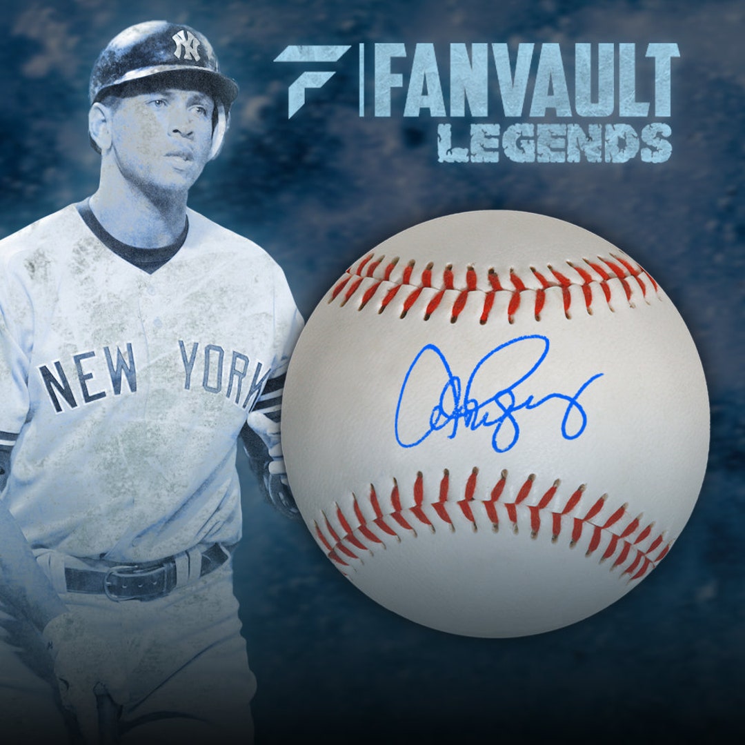 Alex Rodriguez Autographed MLB Baseball Certified Signatures With COA ...