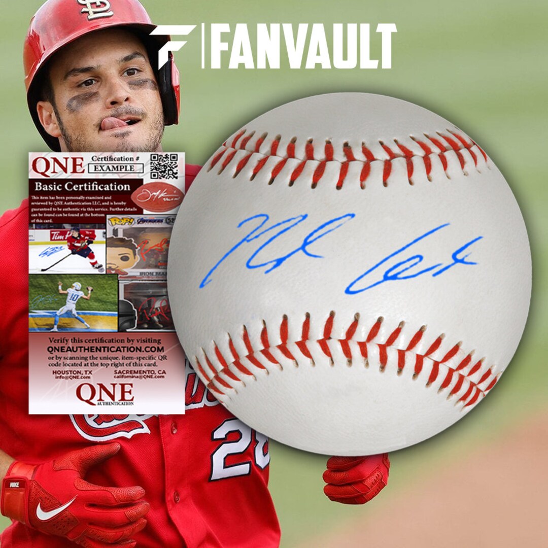 Nolan Arenado Autographed St. Louis Cardinals Baseball Certified ...