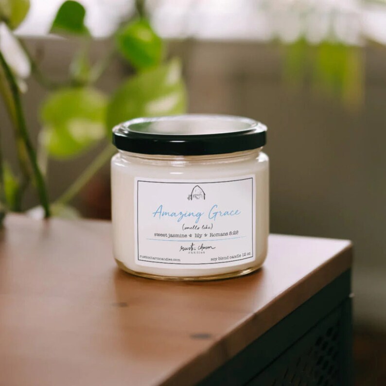 Amazing Grace Candle - Etsy