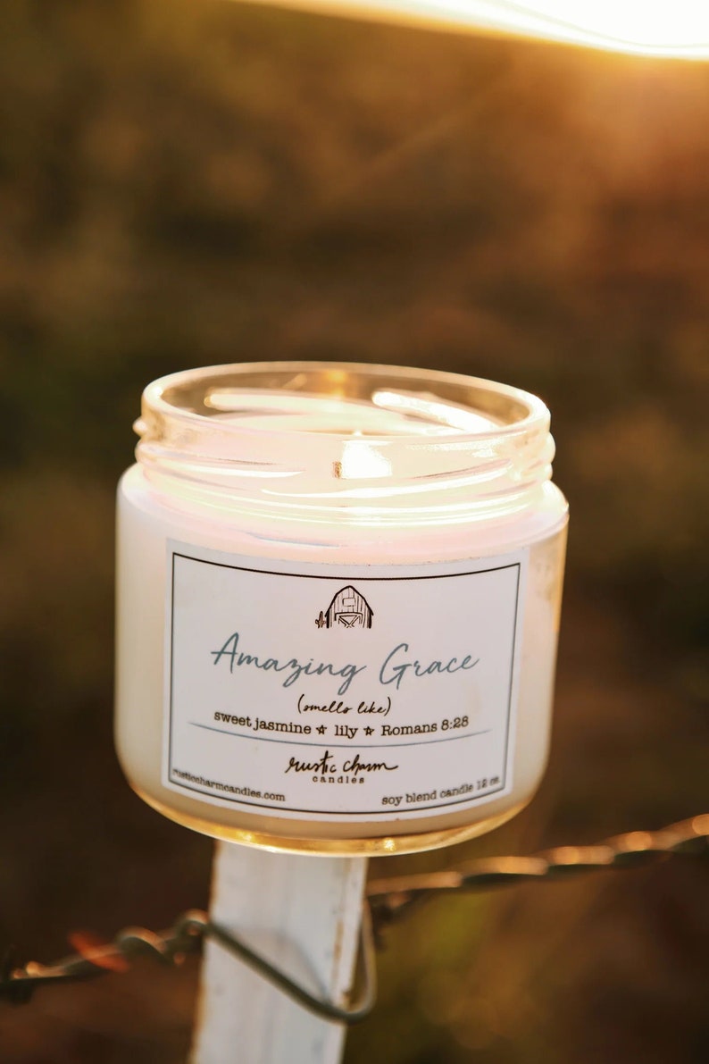 Amazing Grace Candle - Etsy