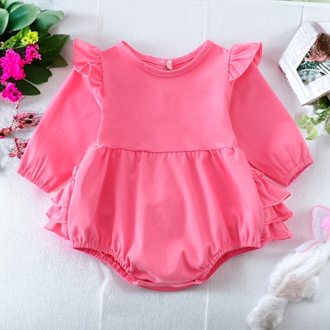 Hot Pink Ruffle Butt Bubble - Etsy