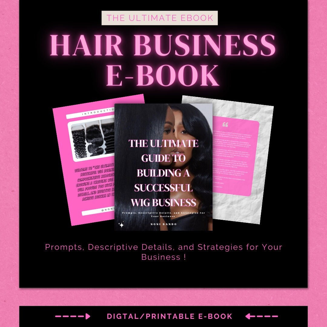 The Ultimate Guide to Building A Successful Wig Business - Etsy