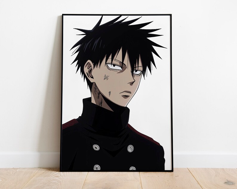 Jujutsu Kaisen Poster Set of 4, JJK Anime Digital Prints, Jujustu ...