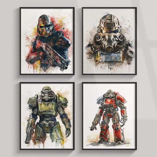 Fallout Game Art Print - Etsy