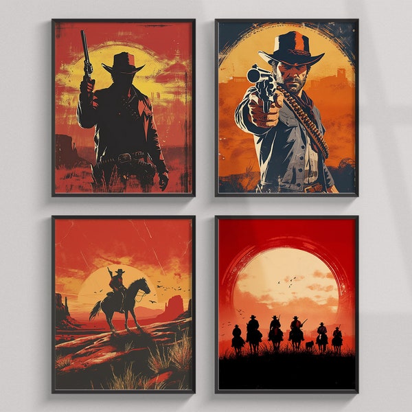 Red Dead Redemption 2 Poster - Etsy
