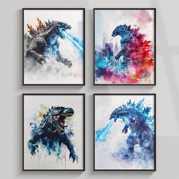 Godzilla - Etsy