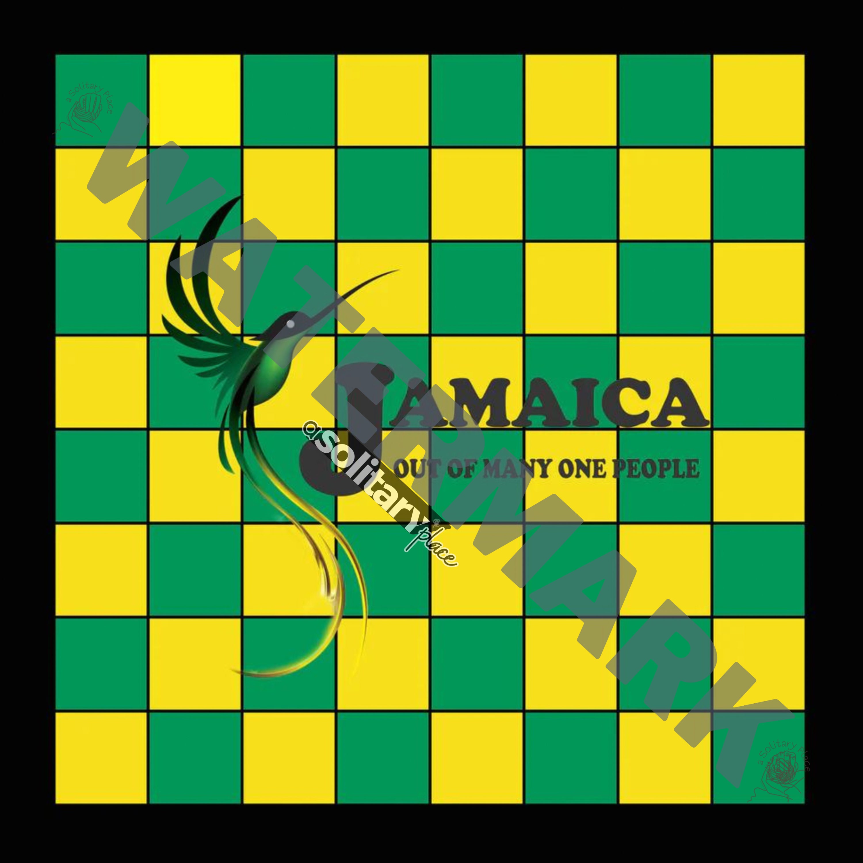 Jamaican Ludi Board, Ludo Board, Digital Print, Printable Game Board ...
