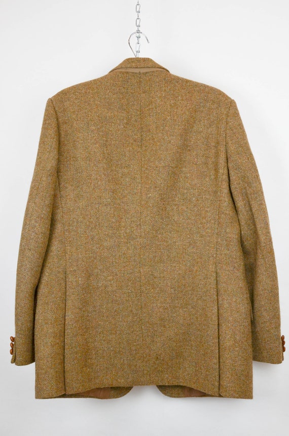 HARRIS TWEED Vintage Tweed Blazer Sport Coat Jacket H… - Gem