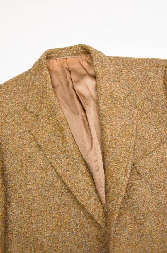 HARRIS TWEED Vintage Tweed Blazer Sport Coat Jacket H… - Gem
