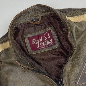 VINTAGE Real Leather Rare Moto Jacket - Etsy