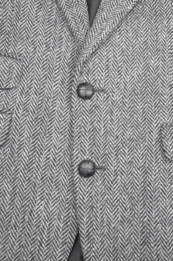 HARRIS TWEED Vintage Tweed Blazer Blazer Sport Coat J… - Gem