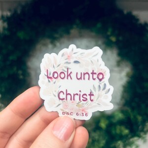 Look Unto Christ 2025 LDS Youth Theme MAGNETS Missionary Bulk Custom ...