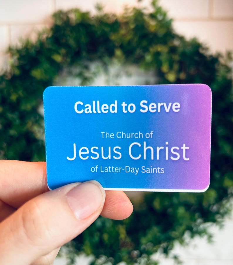 2025 Missionary Magnets: Gradient LDS Gifts, Called to Serve - Etsy