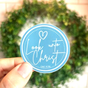 2025 LDS Youth Theme Magnets: Look Unto Christ, Custom Religious Gifts ...