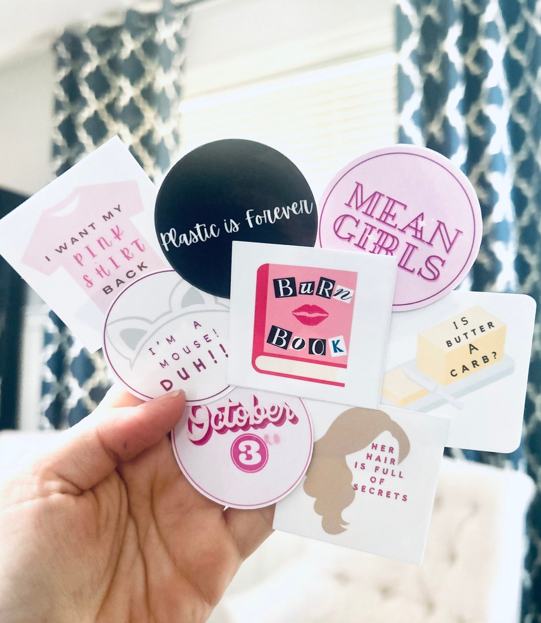 Mean Girls Stickers, Custom Handmade High Quality Waterproof - Etsy