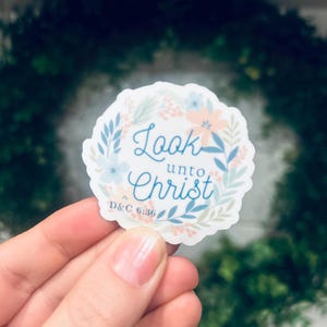 Look Unto Christ 2025 LDS Youth Theme MAGNETS Missionary Bulk Custom ...