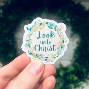 Look Unto Christ 2025 LDS Youth Theme MAGNETS Missionary Bulk Custom ...