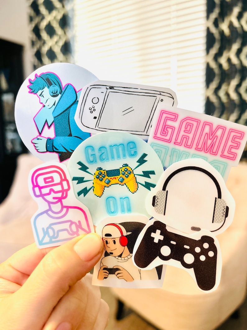 Video Game Stickers, Funny Stickers, Teen Boy Stickers, Video Game ...