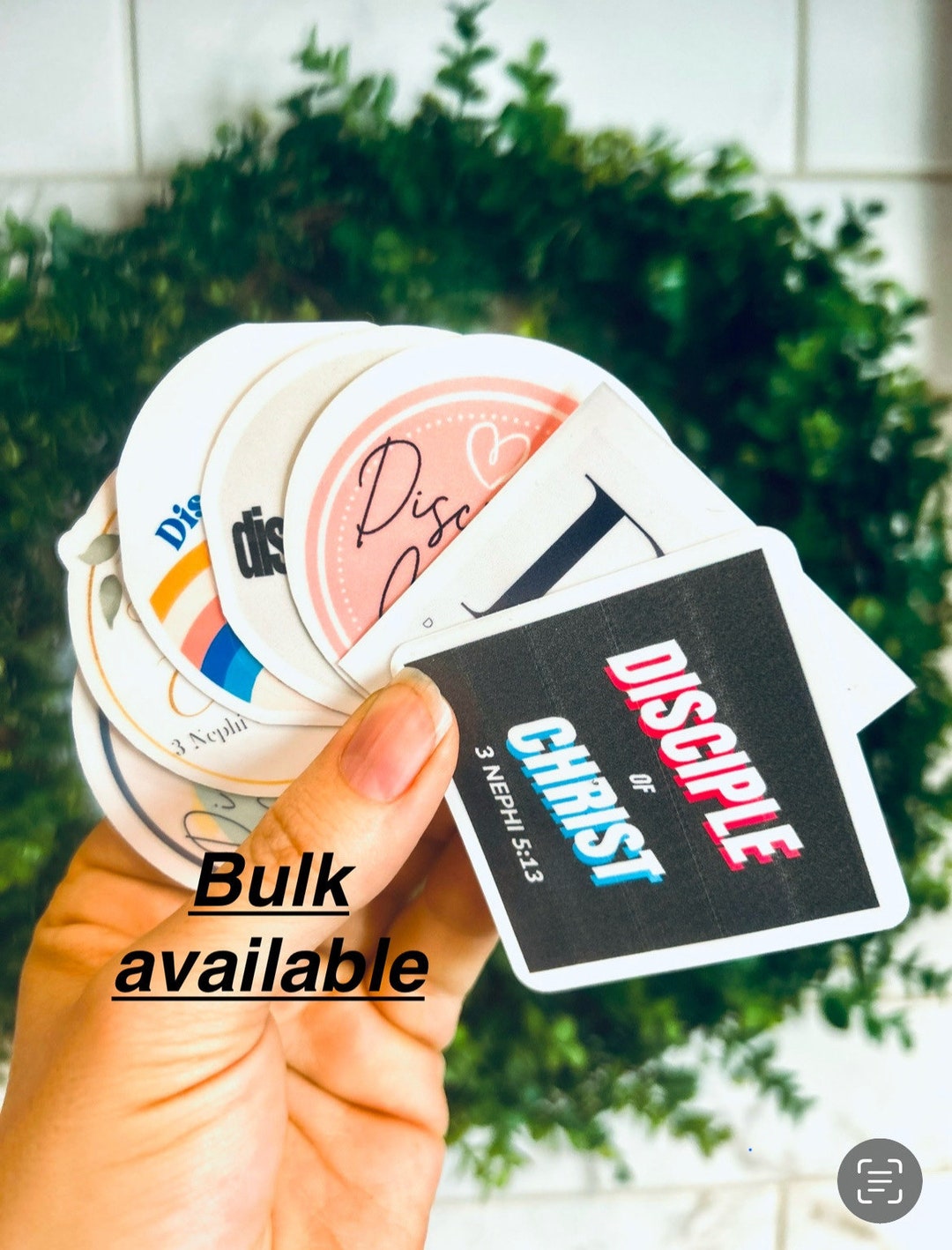 Disciple of Jesus Christ Stickers, 2024 LDS Youth Theme Sticker, LDS ...