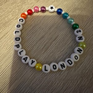 Coldplay Inspired Friendship Bracelets - Etsy UK