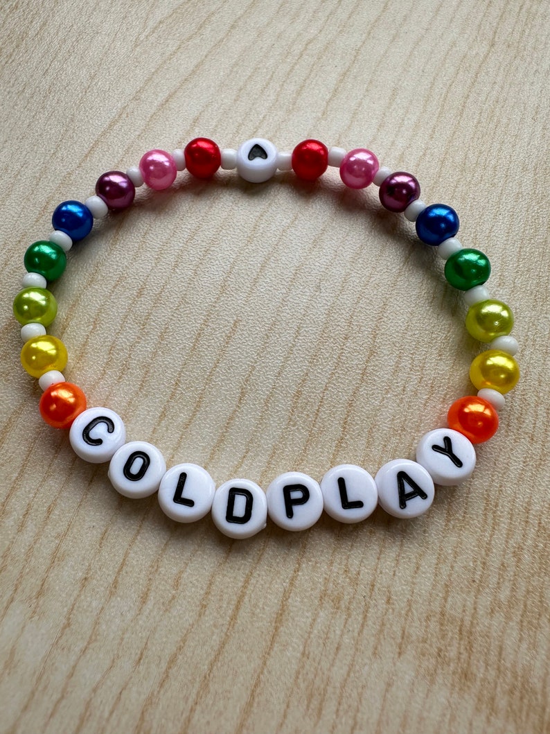 Coldplay Inspired Friendship Bracelets - Etsy UK