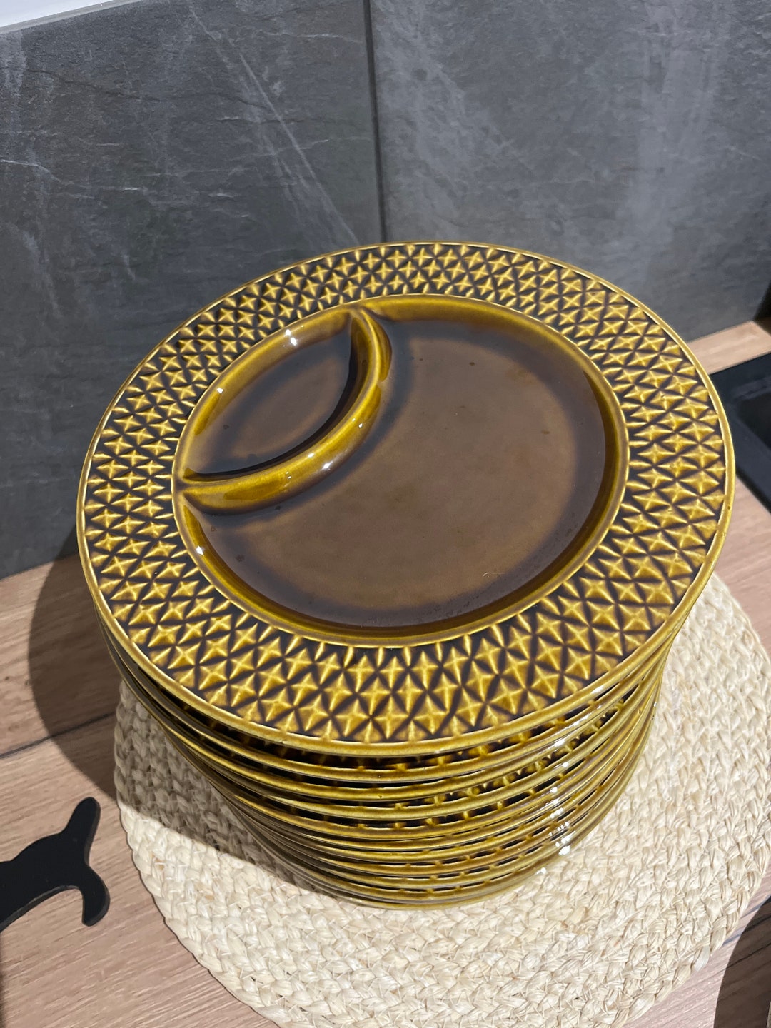 Art Deco Plates - Etsy