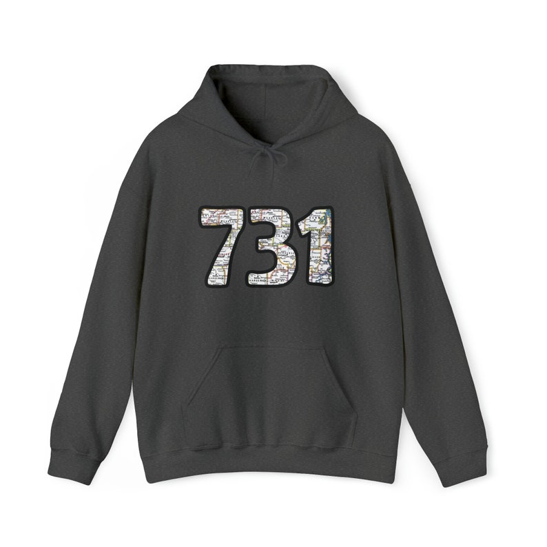 731 Area Code Unisex Heavy Blend™ Hooded Sweatshirt - Etsy