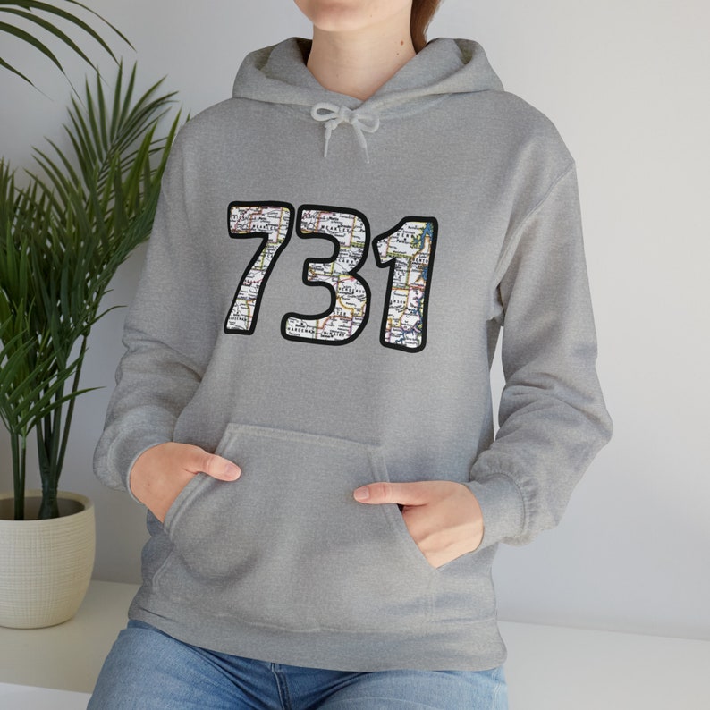 731 Area Code Unisex Heavy Blend™ Hooded Sweatshirt - Etsy