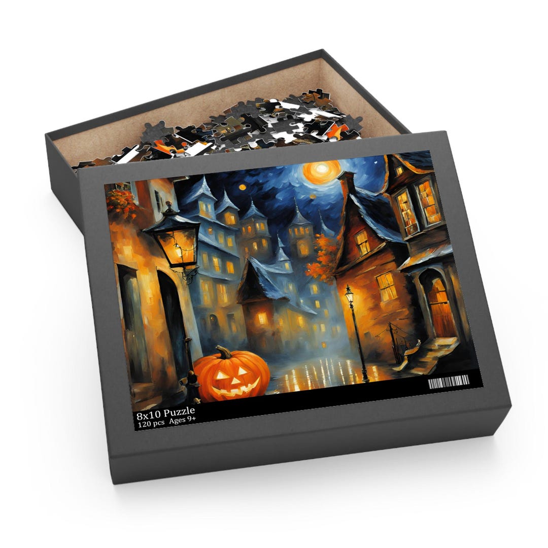 Jigsaw Puzzle, Puzzle in Box, Game for Adults, Game for Kids, Halloween ...