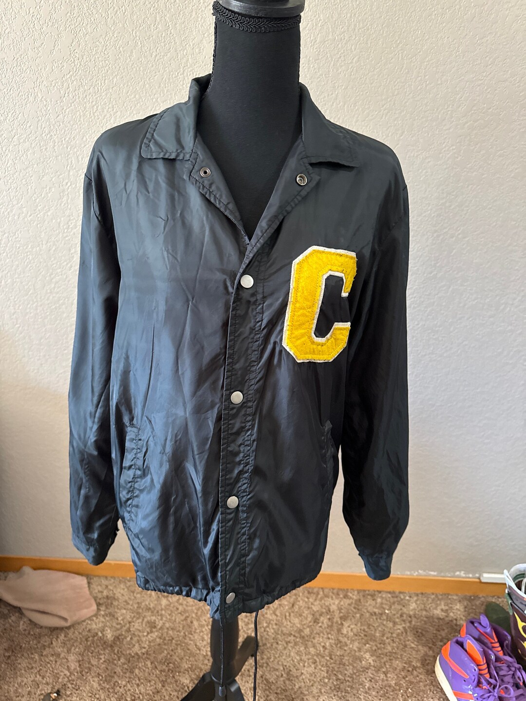 Champion Coach Jacket Vintage Baseball - Etsy