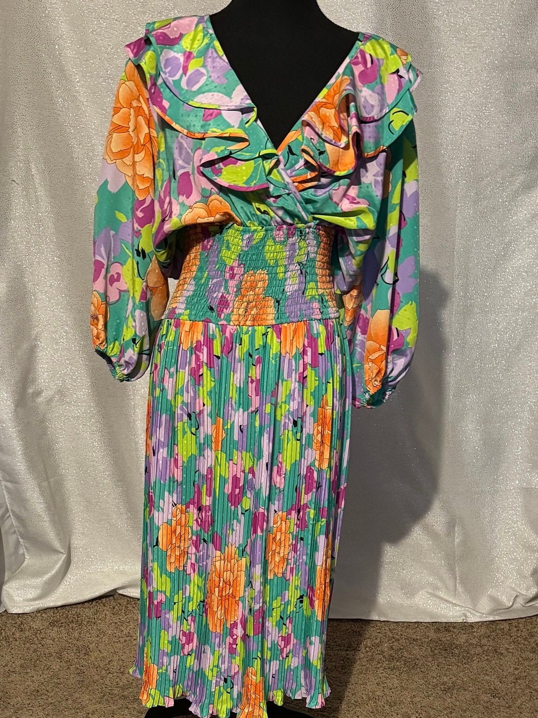Magic School Bus Style Miss Frizzle Costume Cosplay 90s Vacation Summer ...