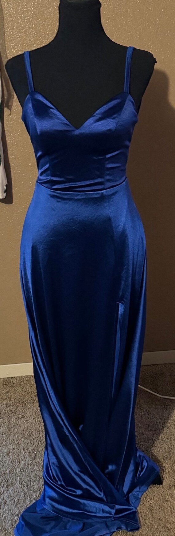 Royal blue pageant prom homecoming glam size 2 dress … - Gem