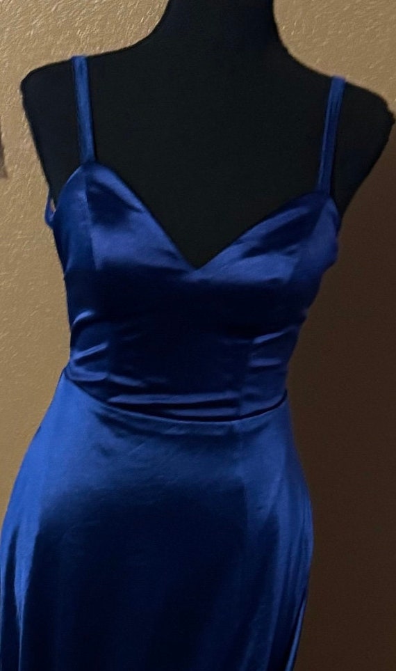 Royal blue pageant prom homecoming glam size 2 dress … - Gem