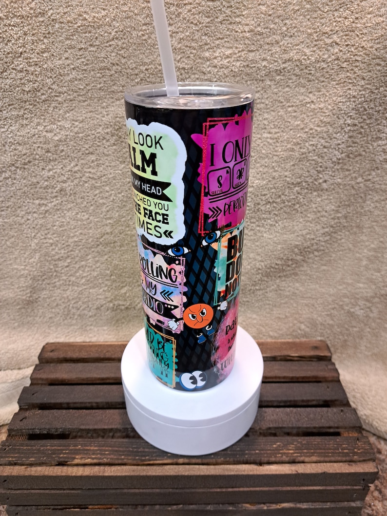 Shop the 'sassy Sipper Tumbler' Your Daily Dose of - Etsy