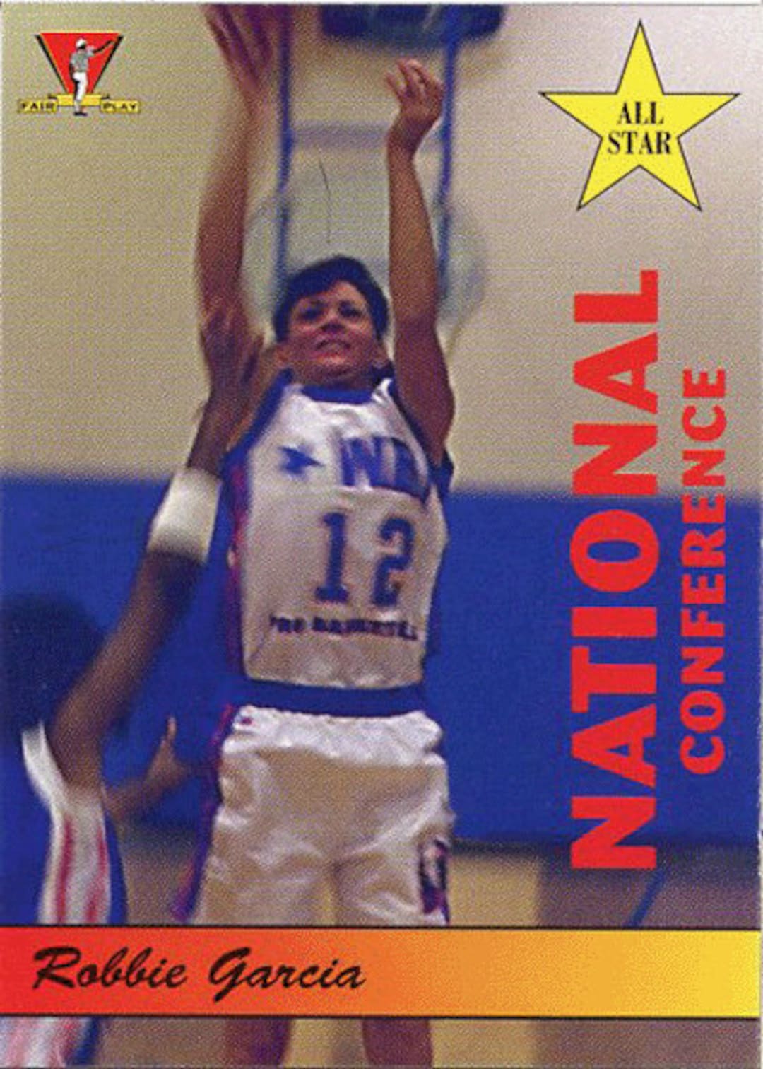 Robelyn "robbie" Garcia WBA All-star Basketball Card - Etsy