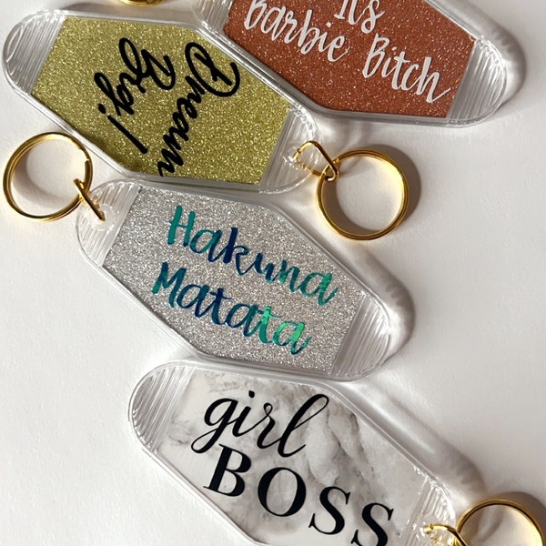 Custom Keychain (You'll Love) - Etsy