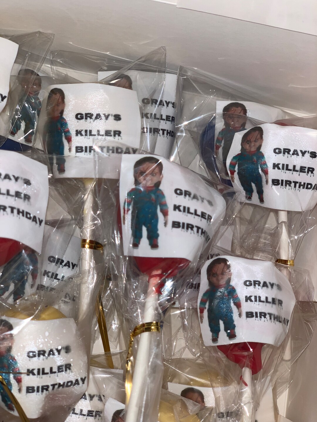 Chucky Edible Images 1.25 Inch Circle Cut name Edit Included - Etsy