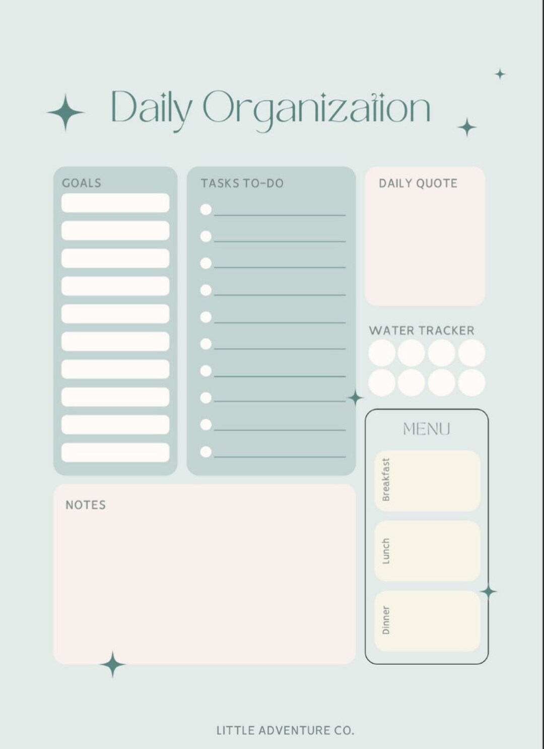 Sage Daily Journal fillable, iPad Journal, Digital Travel Journal - Etsy